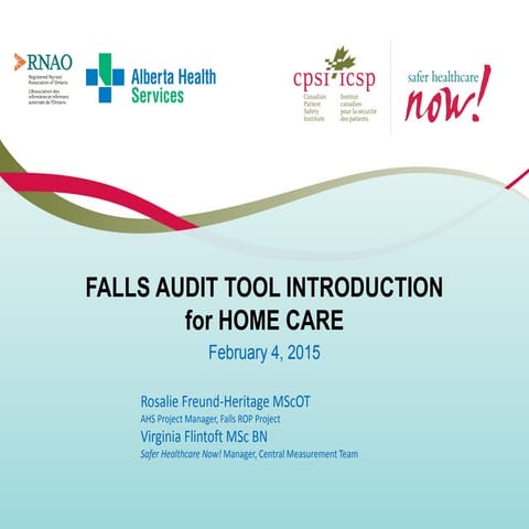 Falls Prevention Management A New Tool To Help With Process Improvement ...