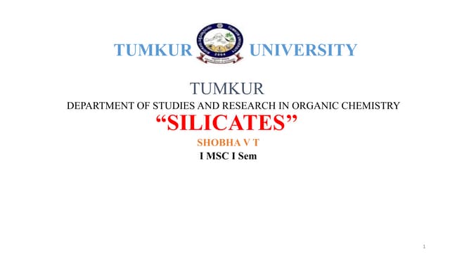 Silicate Structures Pdf