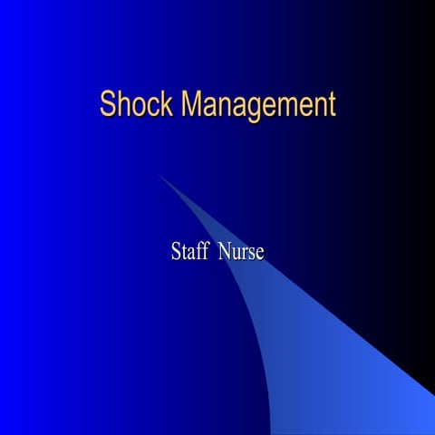 Shock | PPT