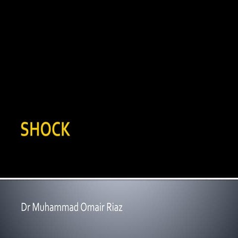 Shock | PPTX