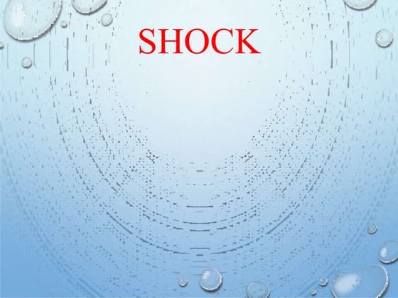 Shock | PPT