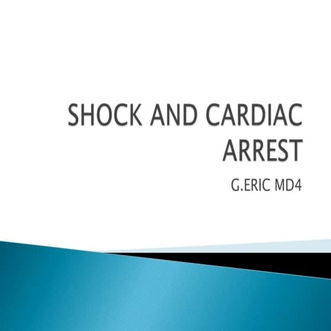 Shock | PPTX | Heart and Cardiovascular Diseases | Diseases and Conditions