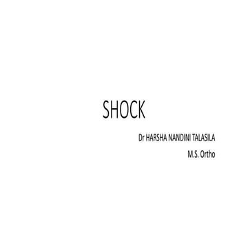 Shock | PPTX