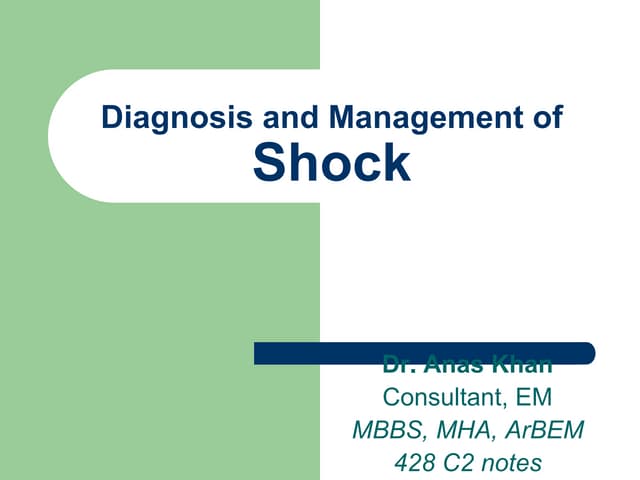 SHOCK- Basic Principles in Surgery.pptx