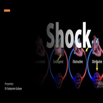 Shock management for offshore doctors, .pptx