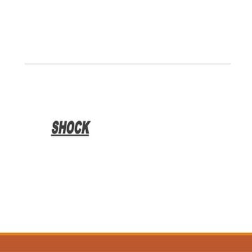 Pediatric shock, causes Risk factors and management | PPTX