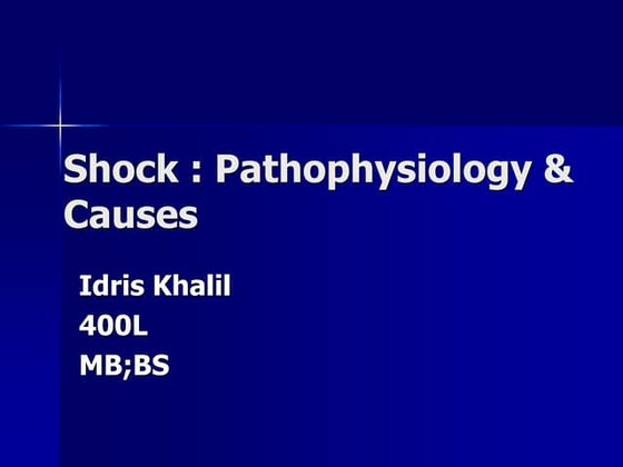 Shock | PPT