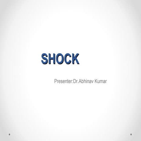 Shock | PPT