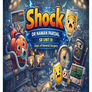 Shock - Classification, Pathophysiology & Surgical Management Dr Naman ...