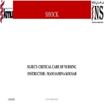 SHOCK/TYPES OF SHOCK AND ITS MANAGEMENT.pdf