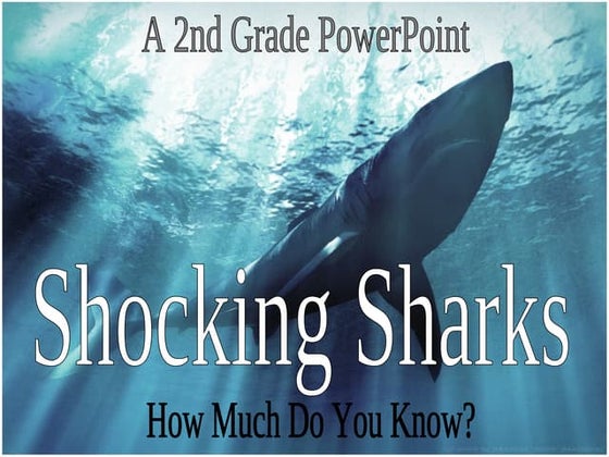 Sharks power point | PPT