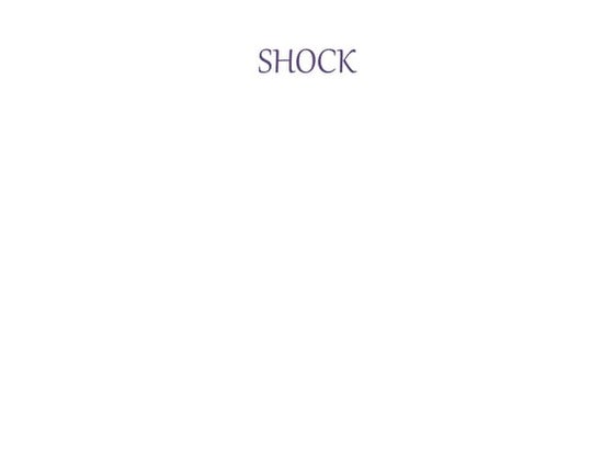 Shock | PPT