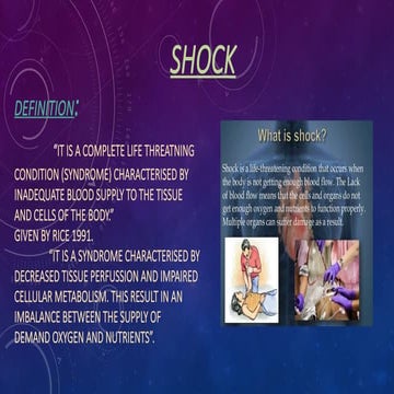 SHOCK PPT (2).pptx, types of shock and mgmt | PPT