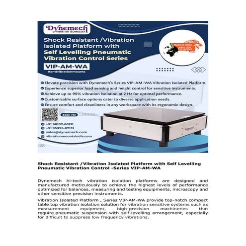 Inertial Mass and Pneumatic Air Isolators in Cradle CMM Vibration ...