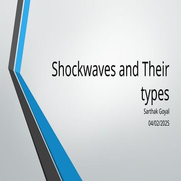 Shockwaves and Their types in rocket propulsion.pptx