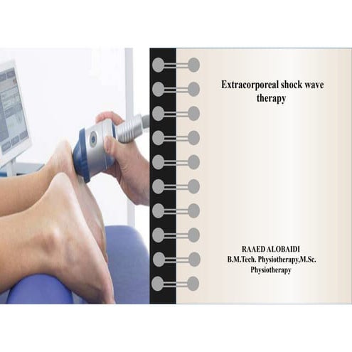 Extracorporeal shock wave therapy in physiotherapy | PDF