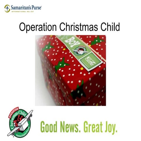 Shoebox appeal | PPTX