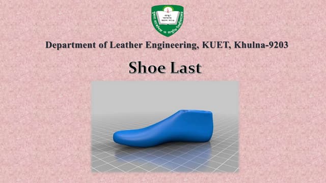 Guide for measuring shoe last | PDF