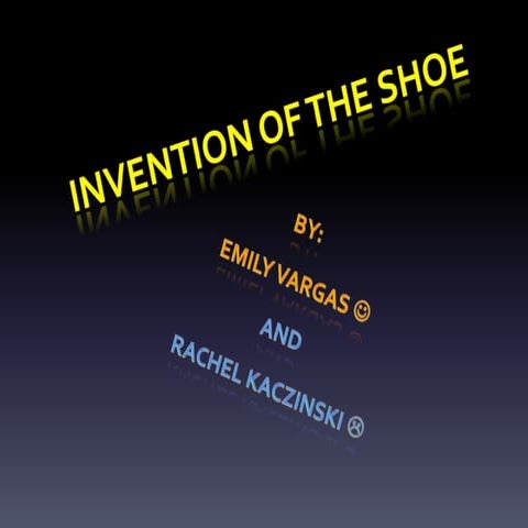 Shoe Project | PPT
