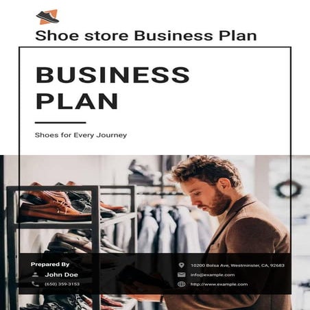 Shoe Store Business Plan Example | Upmetrics | PDF