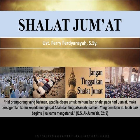 Power point pembahasan tentang SHOLAT JUMAT.ppt