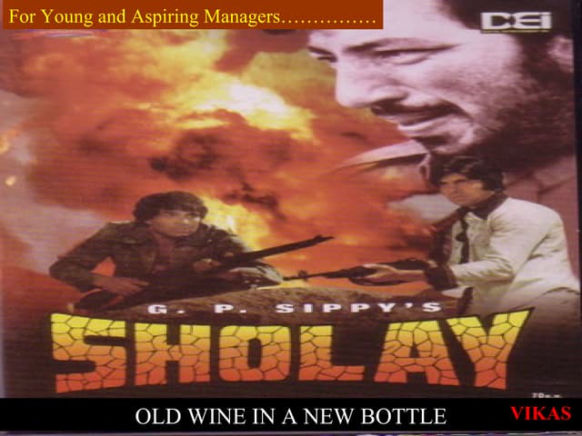 Sholay Ppt