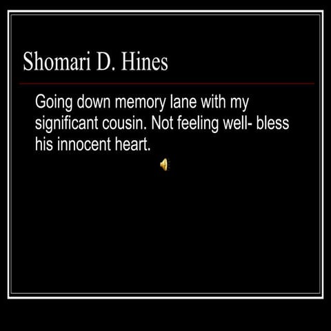 Shomari d | PPT