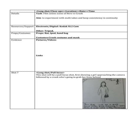 Shooting day 3 | DOCX