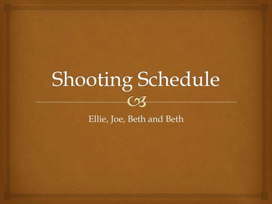Shooting Map - Taverham | PPT