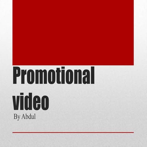 Shooting Script | PPT