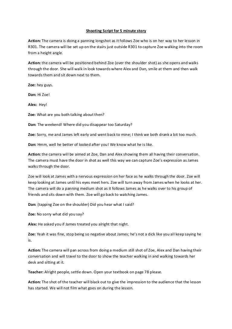 shooting-script-for-5-minute-story