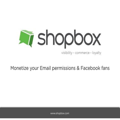Earn money on e-mail database with Shopbox.com