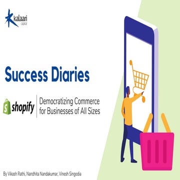 Shopify | Success Diaries | PDF