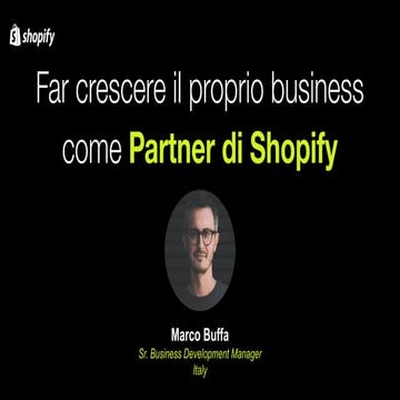Shopify per agenzie e freelence tutte le opportunità del programma ...