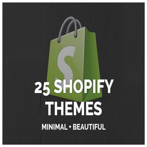 25 Simple and Elegant Shopify Themes | PPT