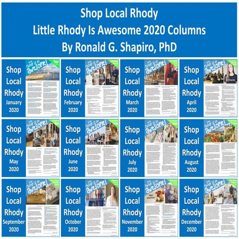 Little Rhody is Awesome 2020 Columns in Shop Local Rhody Magazine | PPT