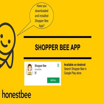 Shopper 5. Shopper Bee App | PPT