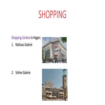 Shopping | PPT