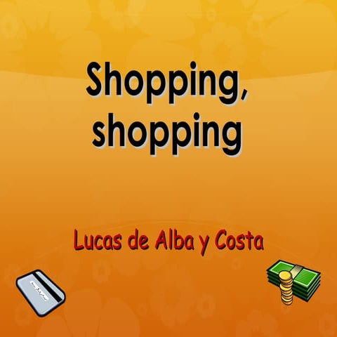 Shopping Vocabulary | PPT