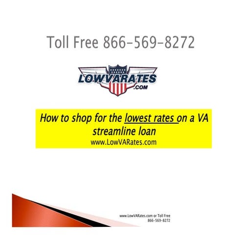 The Beginners Guide to VA Home Loans by Low VA Rates | PPTX
