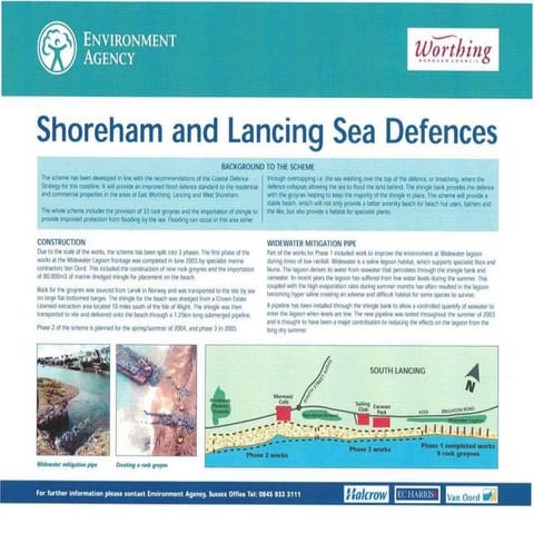 Shoreham sea defence | PPSX