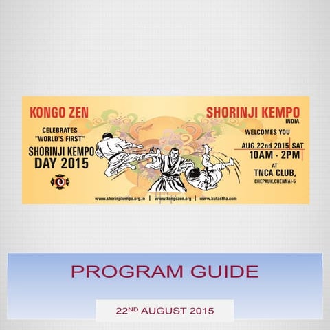"Shorinji Kempo Day" | PDF