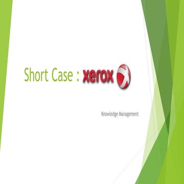 Short case | PPTX