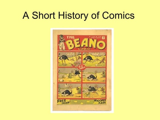 Comic Book Illustrations | PPT