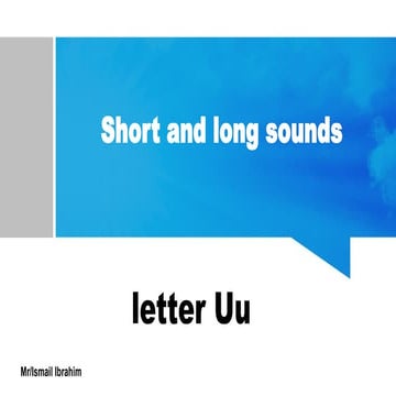 short and long u.pptx vbcbcbcbcbcbcvbbcbbc | PPTX