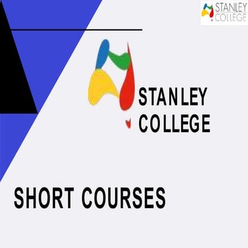 Make a career in the Short courses in Australia. | PPT