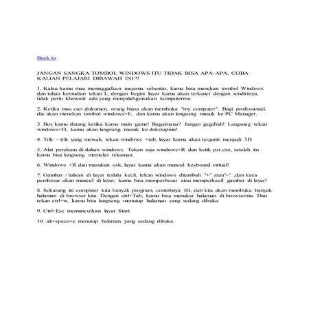 Tutorial trainer maker kit | DOC