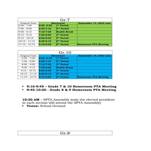 HOMEROOM PTA MEETING ATTENDANCE SHEET -MCHS BUNGAHAN | DOCX