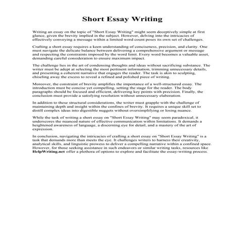 Short Essay Writing.pdf