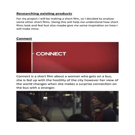 short film analysis ...